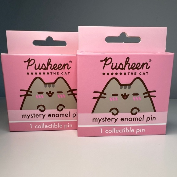 Pusheen | Toys | Pusheen The Cat Mystery Enamel Pin | Poshmark